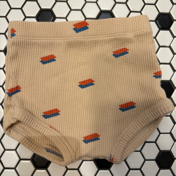 Tiny Cottons | Bottoms | Tiny Cottons Tan Patterned Bloomers | Poshmark